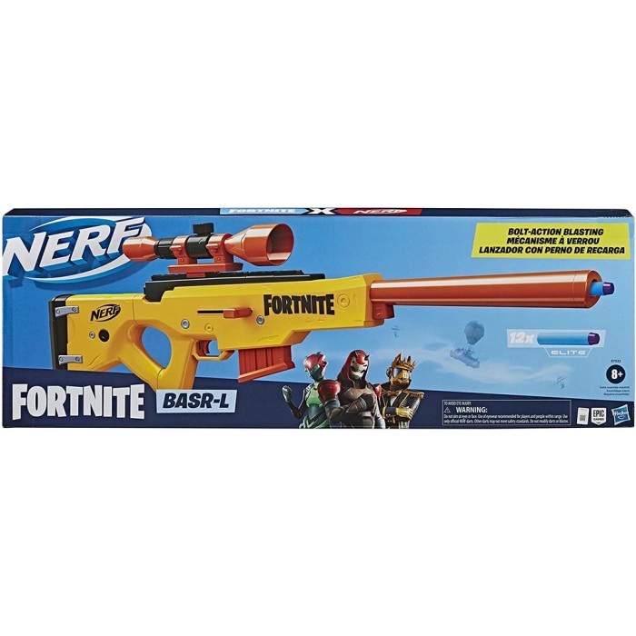 Jual Nerf Fortnite BASR-L / BASRL Bolt Sniper Blaster Action | Shopee ...