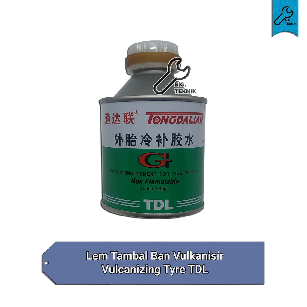 Jual Lem Tambal Ban untuk Vulkanisir Vulcanizing Tyre [ TDL 280g / XTRA ...