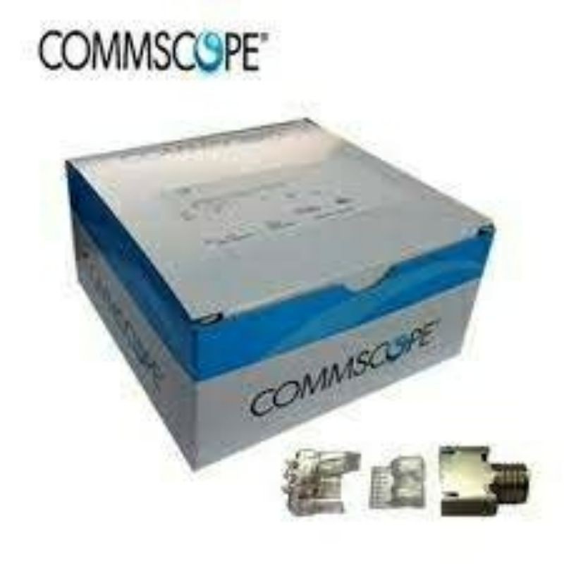 Jual AMP COMMSCOPE CONNECTOR RJ45 CAT 6 | Shopee Indonesia