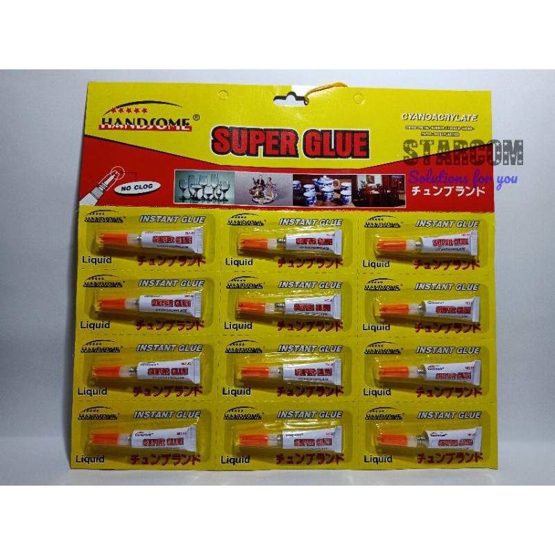 Jual LEM / SUPER REKAT / PEREKAT / Super Glue 3 Gr SUPER REKAT 1 Lembar ...