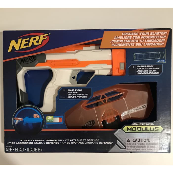 Jual cg375 NERF NStrike Modulus Strike and Defend Upgrade Kit | Shopee ...
