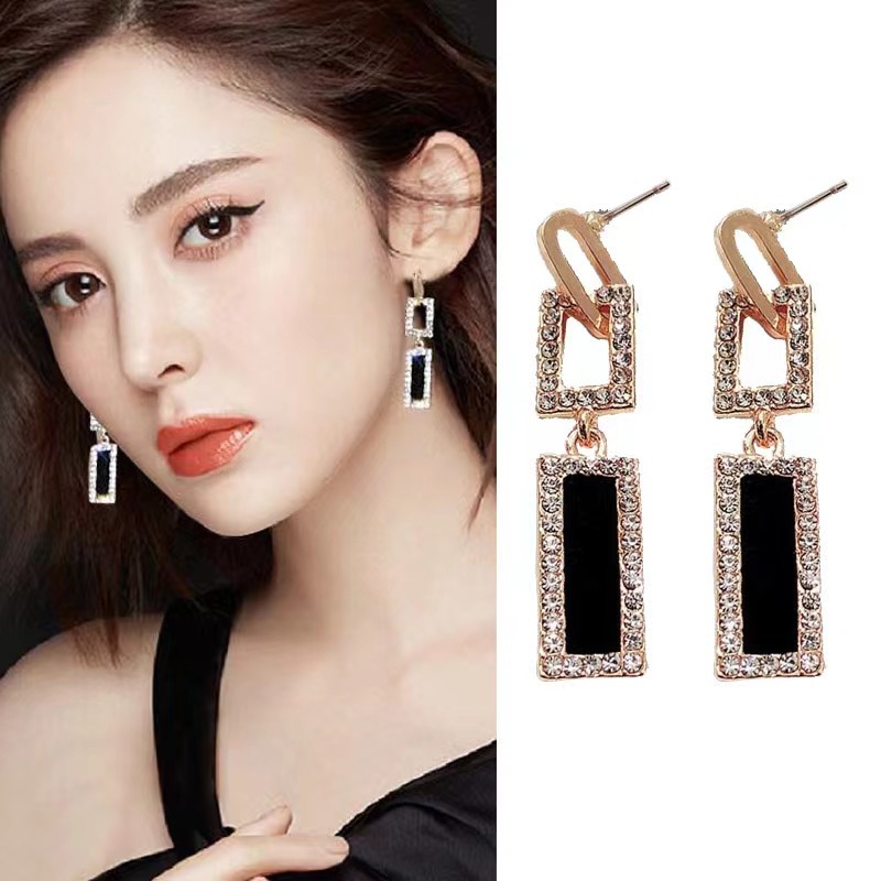 Jual Anting Artistic Long Drop Fashion Model Korea Terbaru Elegant ...