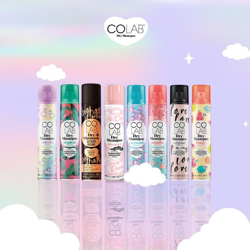 Jual colab dry shampoo 200ml | Shopee Indonesia