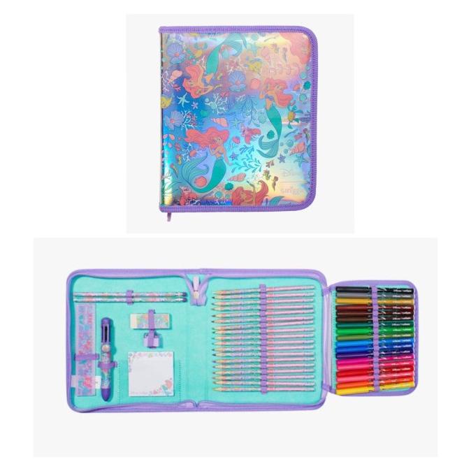 Jual Smiggle Pencil Case Kit Disney Princess Ariel Tempat Pensil