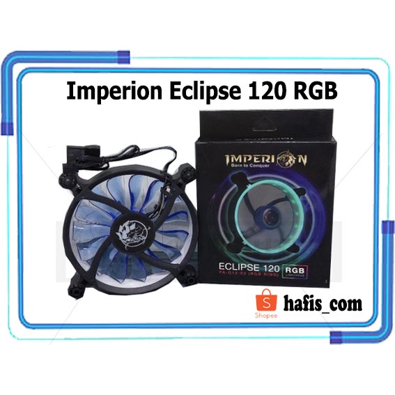 Jual Fan Casing Imperion Eclipse 120 RGB Ring Auto | Shopee Indonesia