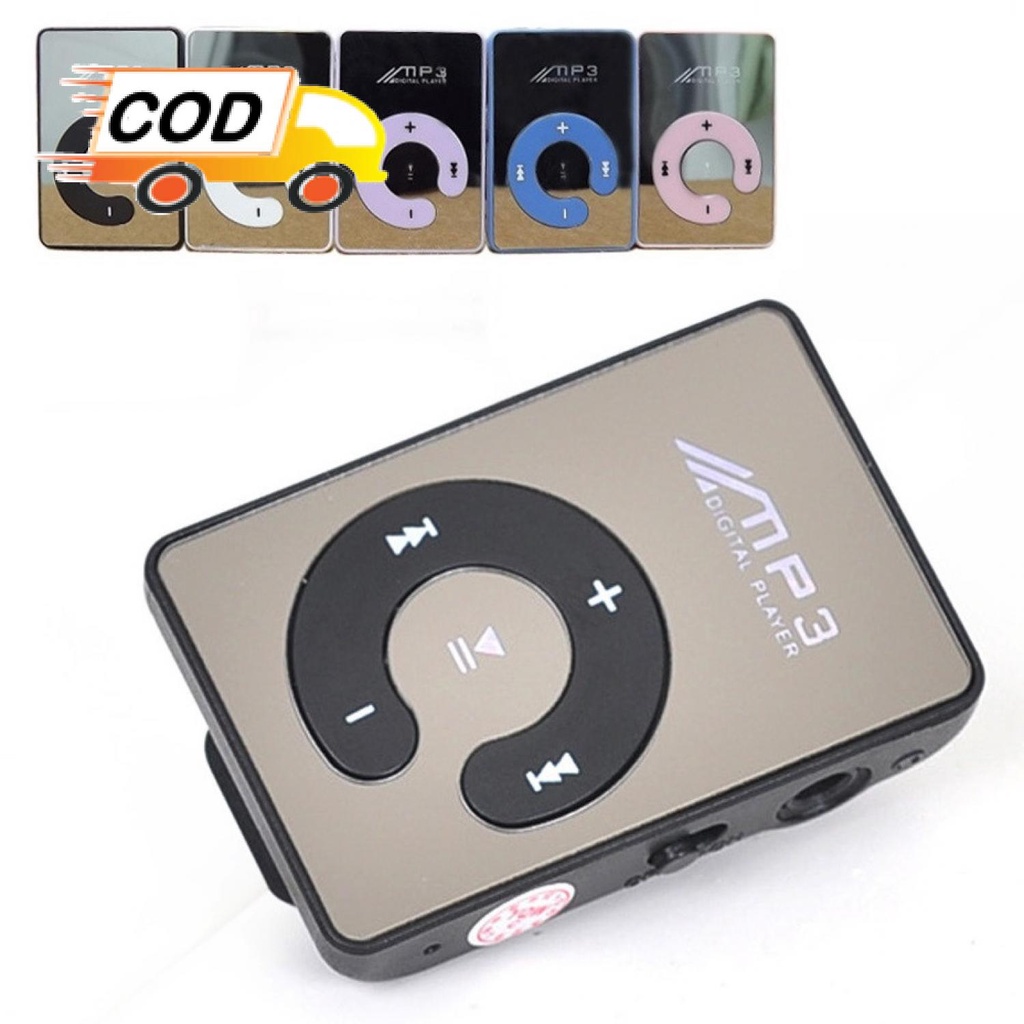 Jual Mp3 Player Tf Card Slot Kartu Sd 64 Gb Ada Klip Jepit Kecil Mini