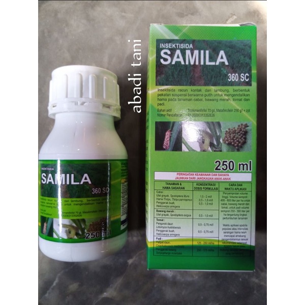 Jual INSEKTISIDA SAMILA 360 EC (250 ML) | Shopee Indonesia
