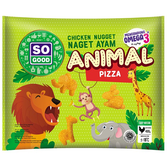 Jual So Good Nugget Animal 400gr | Shopee Indonesia