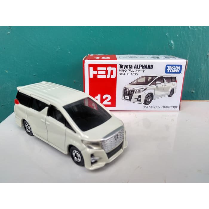 Jual Tomica No 12 Toyota Alphard Tomica Alphard Tomica No 1-20 Diecast mobil Miniatur Mobil ...