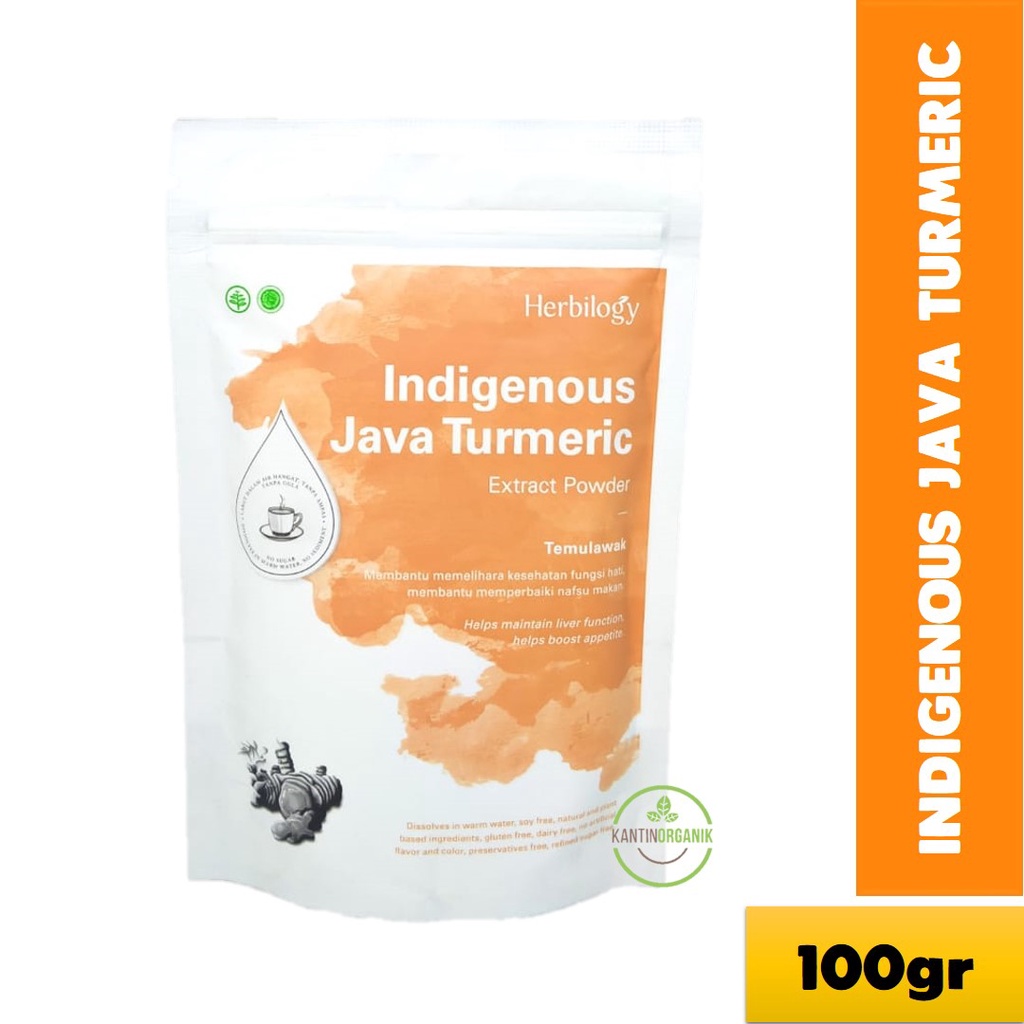 Jual Herbilogy ~ (Bubuk Temulawak) INDIGENOUS JAVA TUMERIC EXTRACT ...