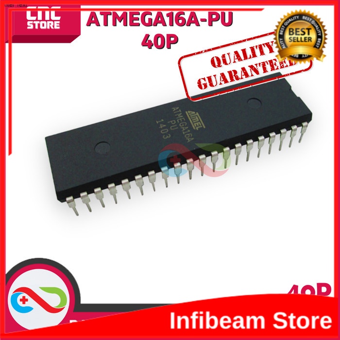 Jual CNC ATMEGA16A-PU Atmega16A ATMEGA16 DIP ATMEL Avr Dip-40 | Shopee Indonesia