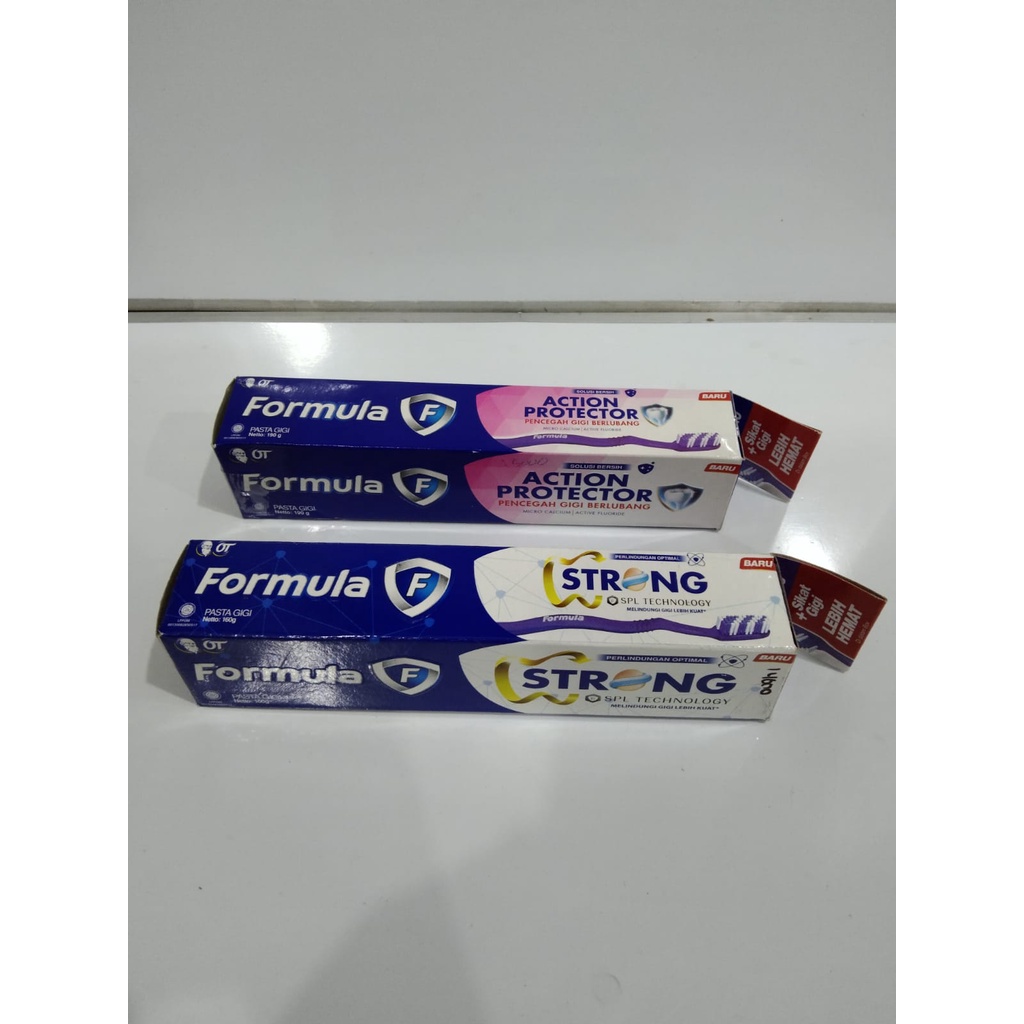Jual PASTA GIGI FORMULA 160 GR / 190 GR + SIKAT GIGI SET - FORMULA ...