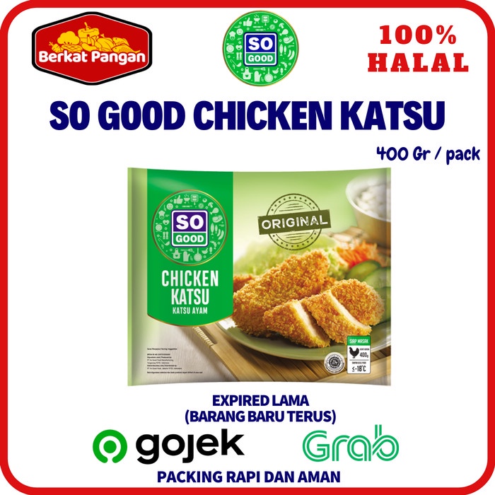 Jual So Good Chicken Katsu 400gr | Shopee Indonesia