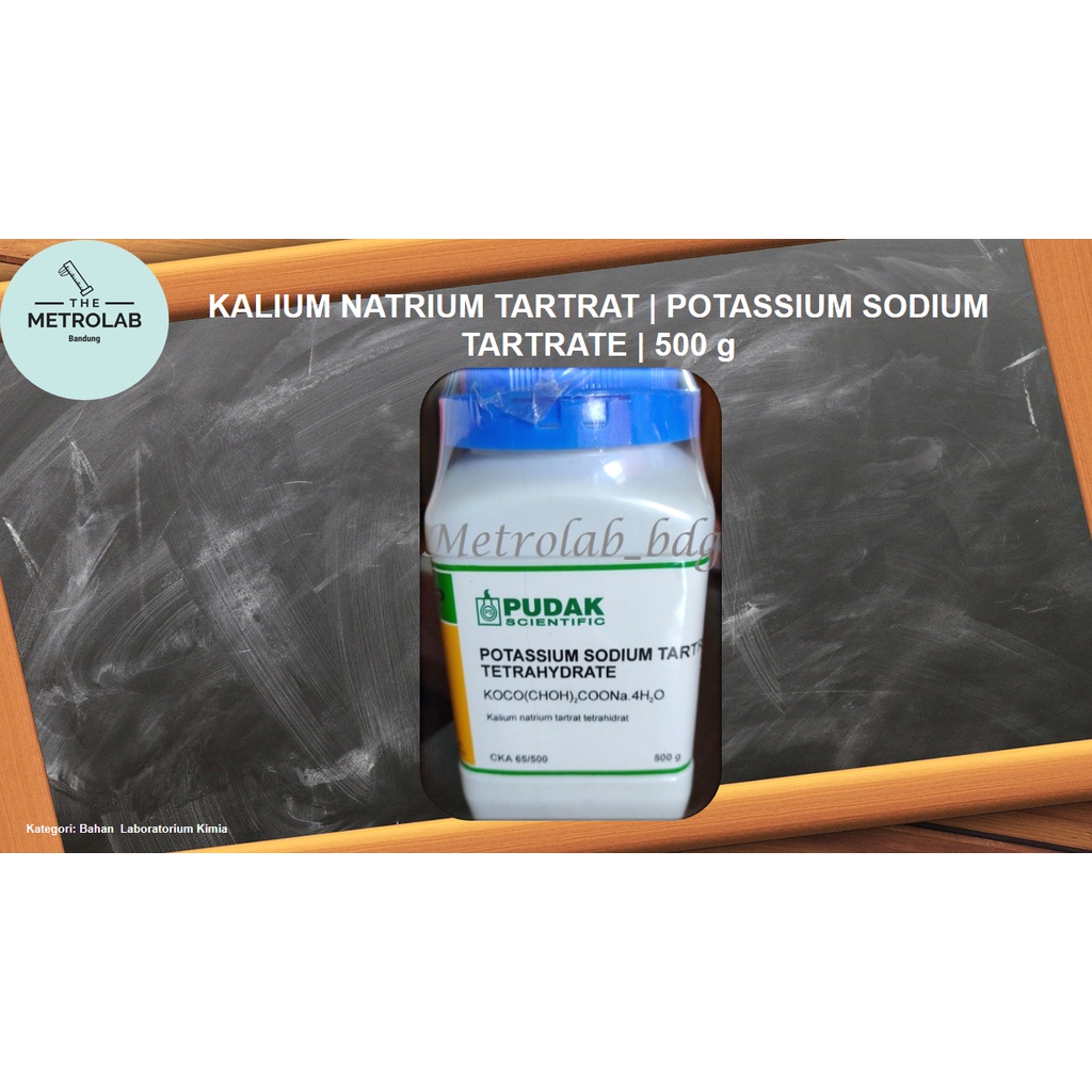 Jual Kalium Natrium Tartrat | Potassium Sodium Tartrate Tetrahydrate ...