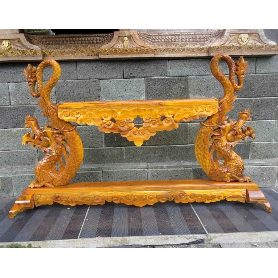 Jual Jagrak Keris Ukiran Naga Liong isi 5 Warna Plitur Clear Bening ...