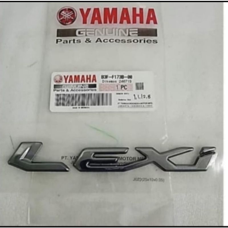 Jual EMBLEM YAMAHA LEXI ORIGINAL | Shopee Indonesia