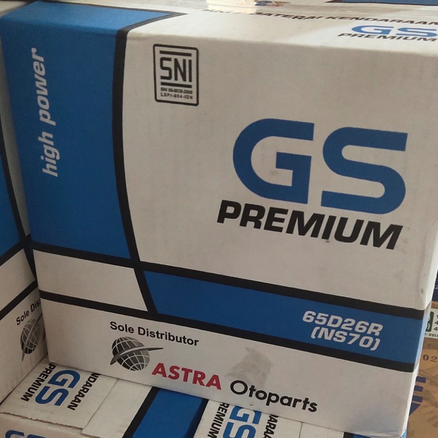 Jual Aki Mobil GS ASTRA AM NS 70 GS Astra Aki Basah | Shopee Indonesia