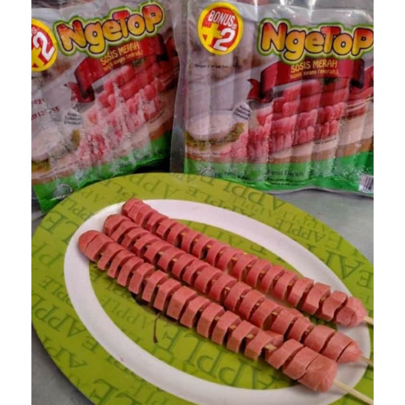 Jual Sosis NGETOP / Sosis Merah / Sosis Ayam | Shopee Indonesia