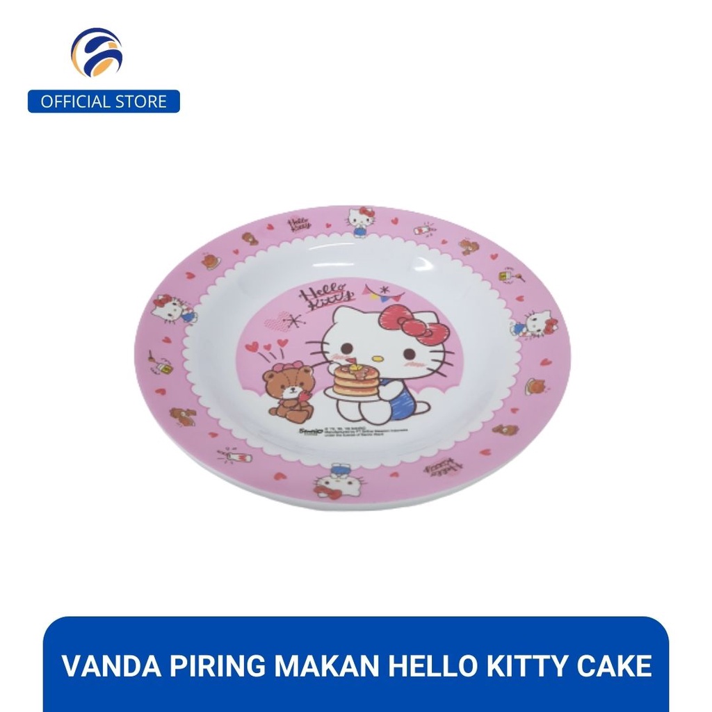 Jual Vanda PF3907-8 Piring Makan Melamine Karakter 8 Inch | Shopee ...