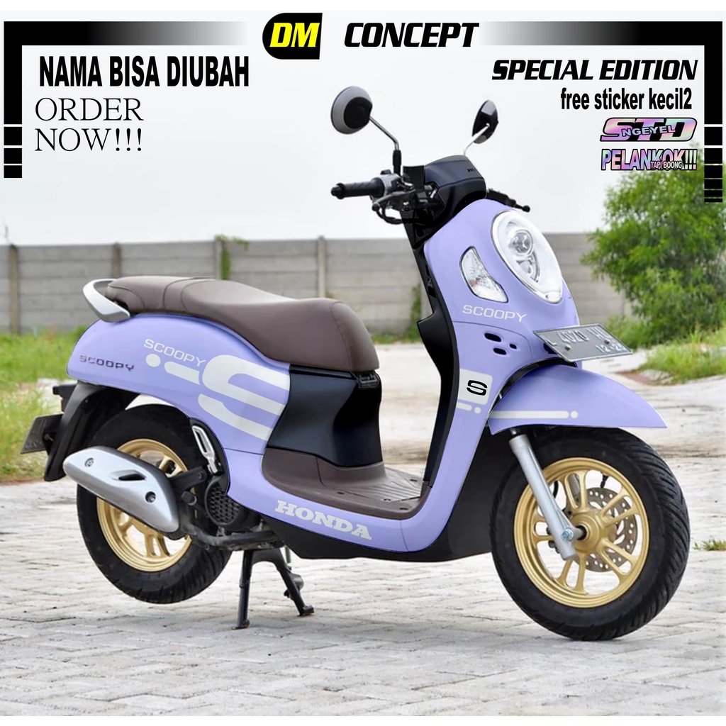 Jual SCOOPY DECAL SCOOPY NEW 2023 FULL BODY BISA DI DI APLIKASIKAN DI ...