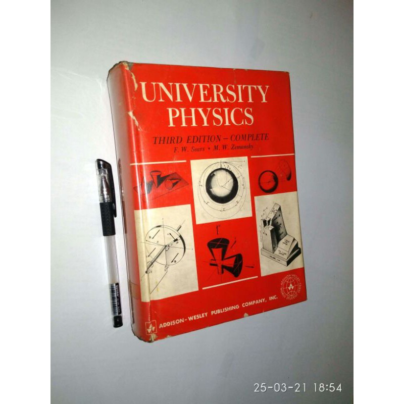 Jual ORIGINAL - University Physics (Third Edition - Complete) - F. W ...