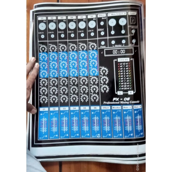 Jual Stiker Mixer 6ch | Shopee Indonesia