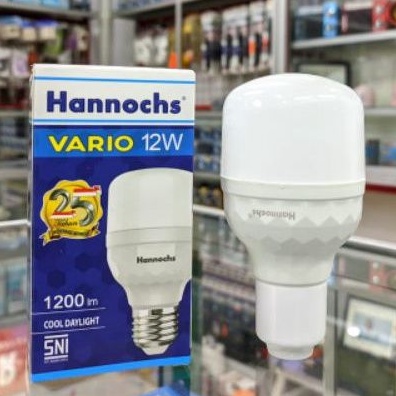 Jual Lampu led hannochs vario 12 watt nyala putih | Shopee Indonesia
