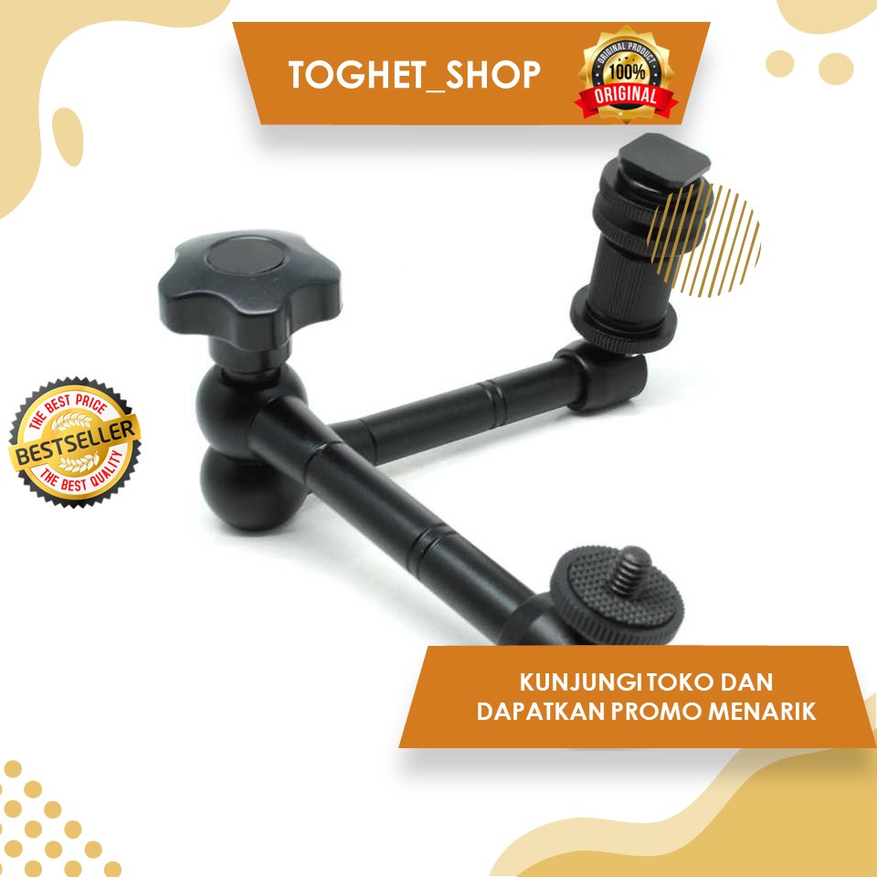 Jual Lengan Artikulasi Kamera Dengan 3 Engsel Articulating Magic Arm ...