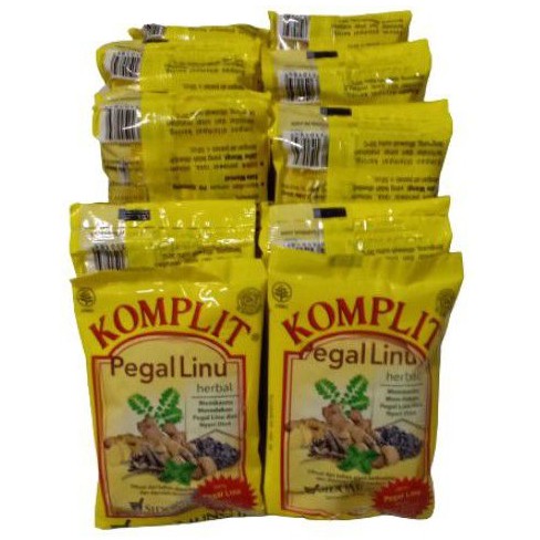 Jual Jamu Komplit Pegel Linu Sido Muncul Renteng (Isi 10sachet ...
