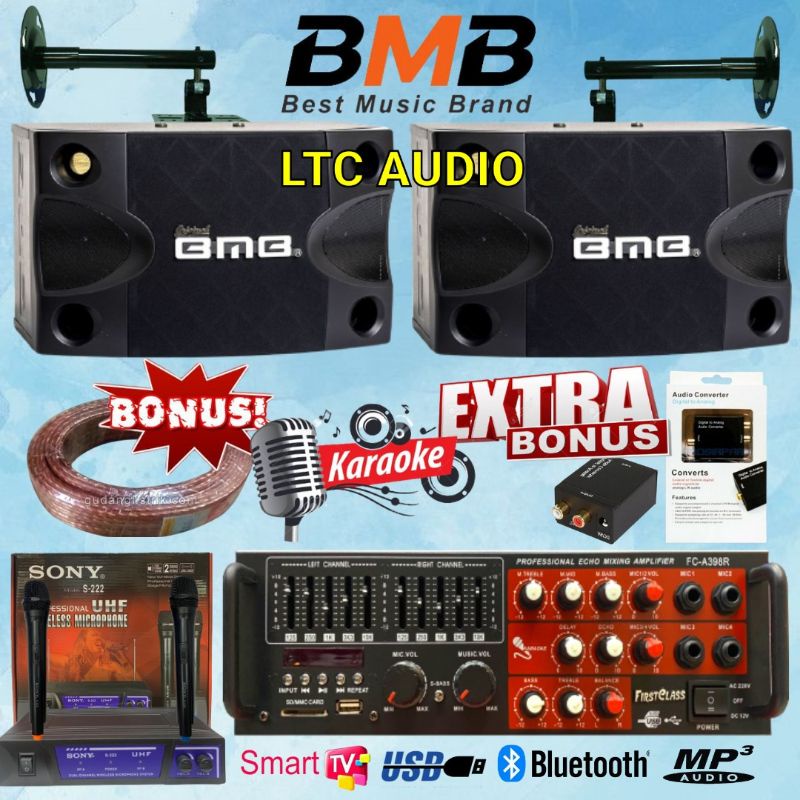Jual PAKET SOUND SYSTEM KARAOKE BMB ORIGINAL 8 INC ( MURAH 4 ) | Shopee ...