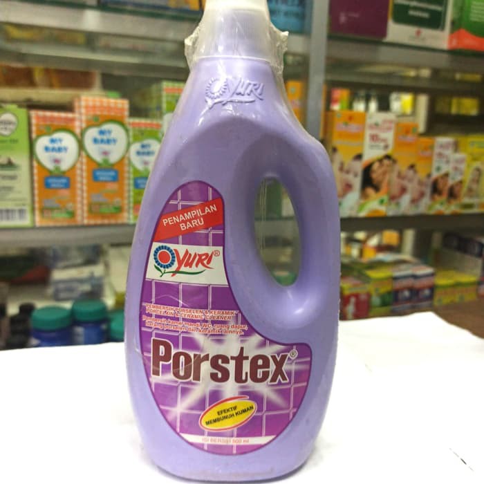 Jual Pembersih Keramik Yuri Porstex Ungu 500ml | Shopee Indonesia