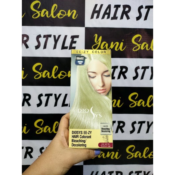 Jual 0Diosys Bleaching / bleaching rambut diosys set 100gr | Shopee ...