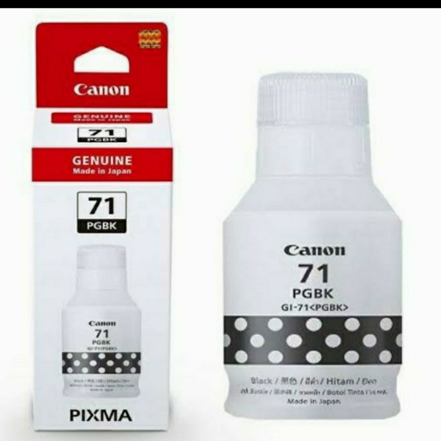 Jual Tinta Canon Gi 71 Black Gi71 135ml Hitam Original! For G1020 G2020 ...