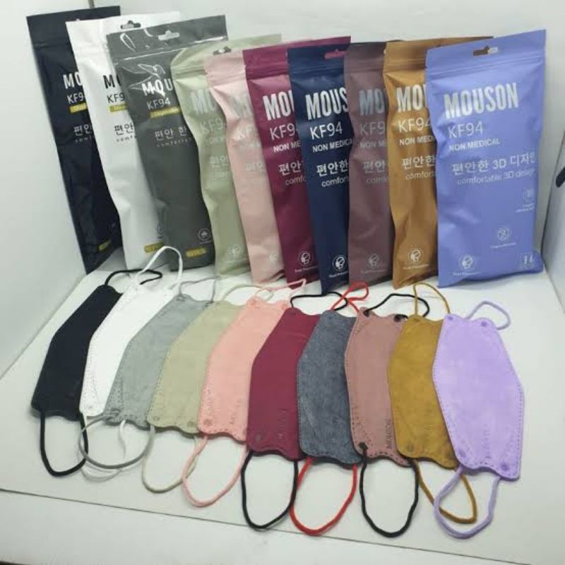Jual Masker Non Medis KF94 Mouson | Shopee Indonesia
