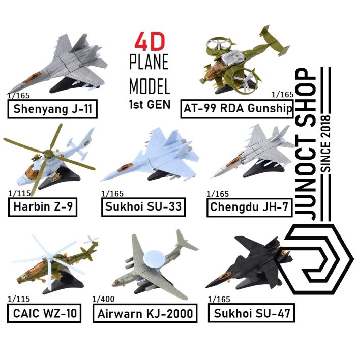 Jual MOKIT 4D PLANE MODEL 1ST GEN - MODEL PESAWAT 1:115-1:400 DIORAMA ...