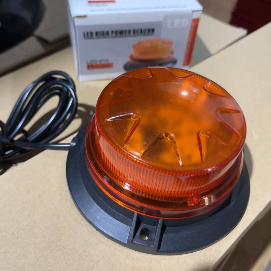 Jual LED Beacon Rotary Forklift Volvo Alat Berat Kuning E9 015 12V 24V ...