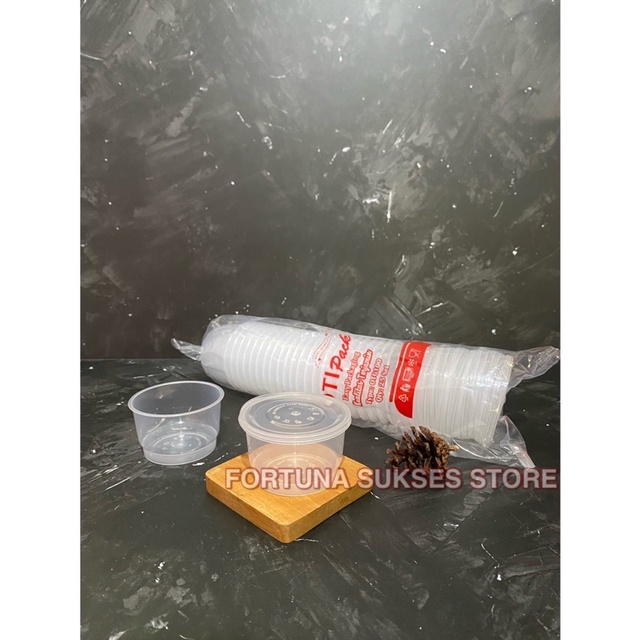 Jual [ADA HARGA GROSIR] Thinwall 100ml Bulat Mini (25set) - Cup Merpati ...