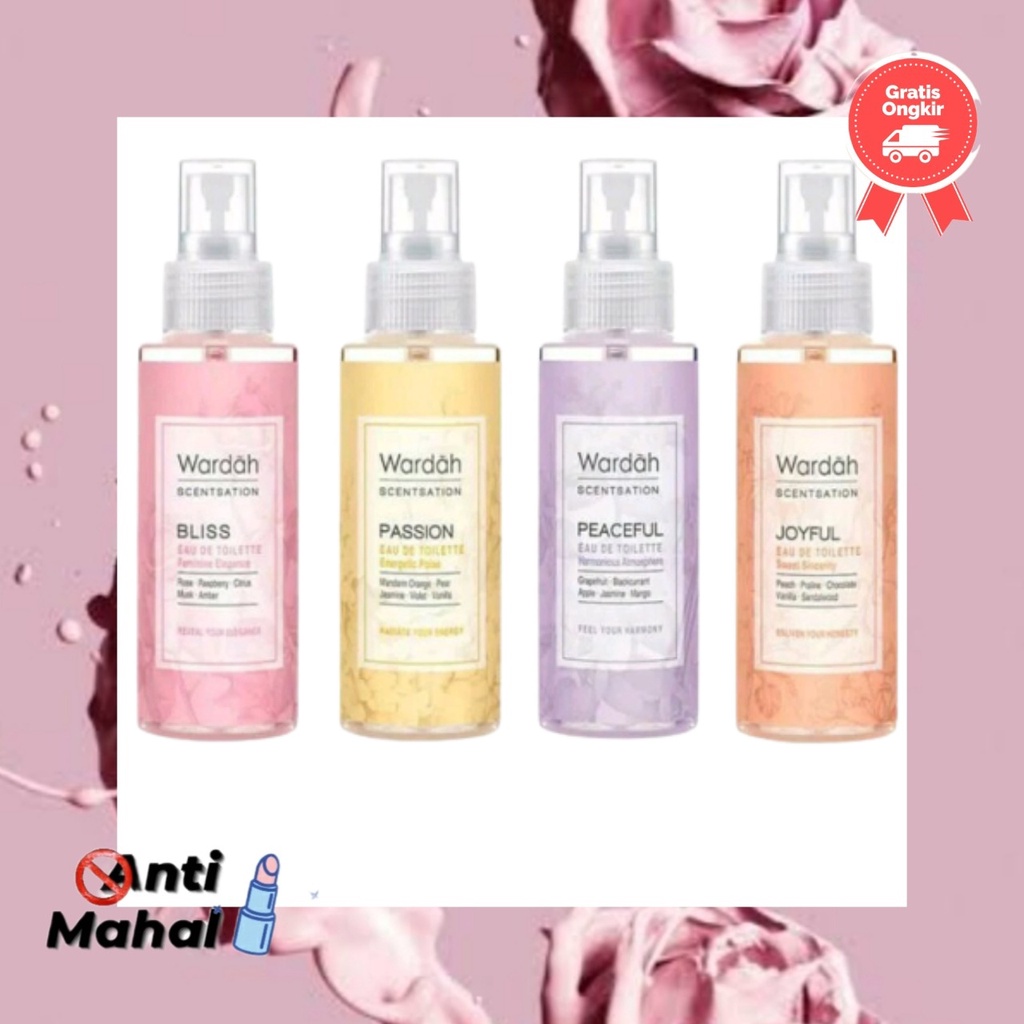 Jual WARDAH Scentsation Body Mist - 100ml / WARDAH BODYMIST / WARDAH ...