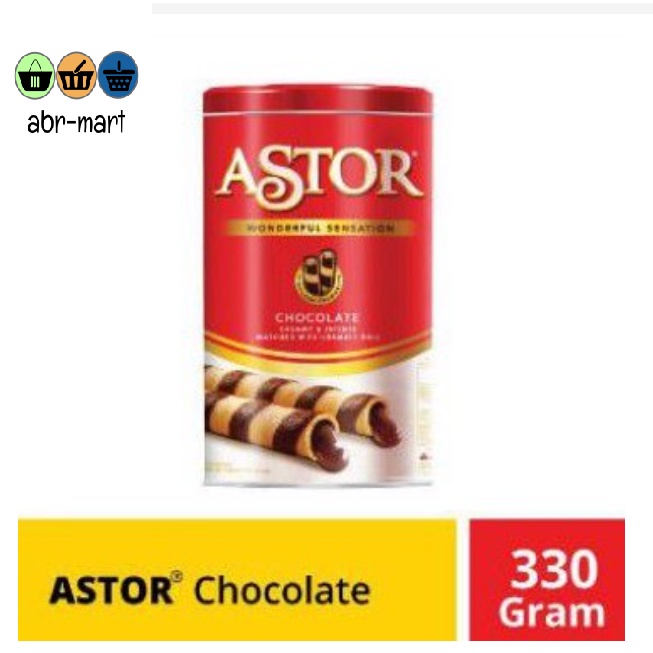 Jual ASTOR KALENG COKLAT 330 GR BESAR [ 1 DUS ISI 6 PCS ] - EXP 10.2025 ...