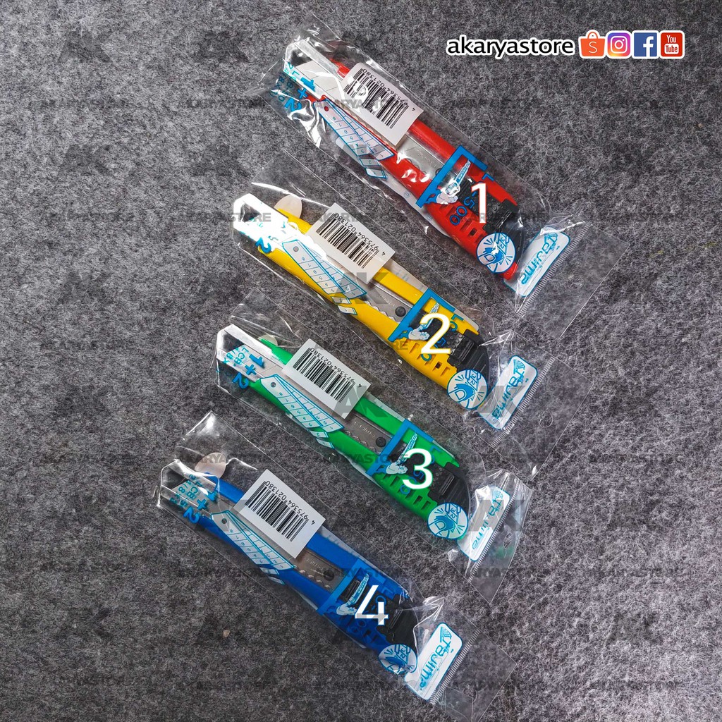 Jual TAJIMA LC-500 | Standard Cutter with Automatic Lock | Shopee Indonesia