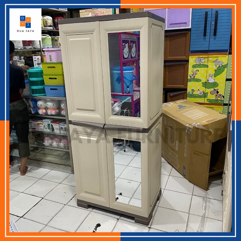 Jual Olymplast - Lemari Pakaian OMC ST 1 ST 2 / Olymplast Modul Cabinet Standart Plastik ...