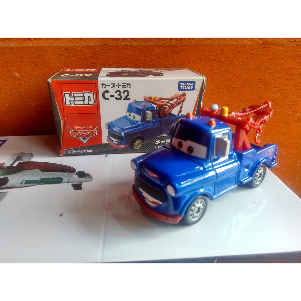 Jual Tomica Cars C-32 Mater Ivan Type Disney Pixar Diecast Miniatur ...