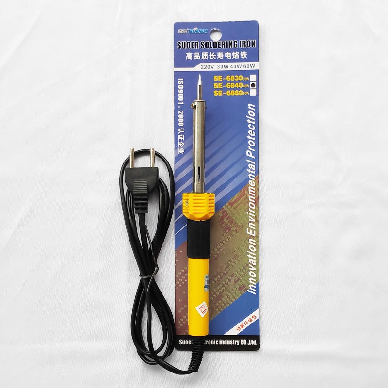 Jual SOLDER 40W SUOER SOLDERING IRON 220V AC SOLDER LISTRIK | Shopee ...
