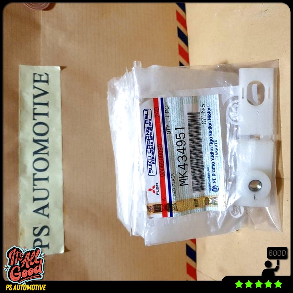 Jual Glass Holder / Rel Kaca Pintu Mitsubishi Canter Original Mk434951 ...