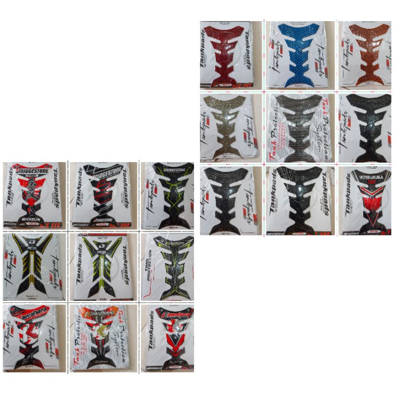 Jual Sticker Emblem Tankpad Tanki Motor Tank Pad Motor Protection ...
