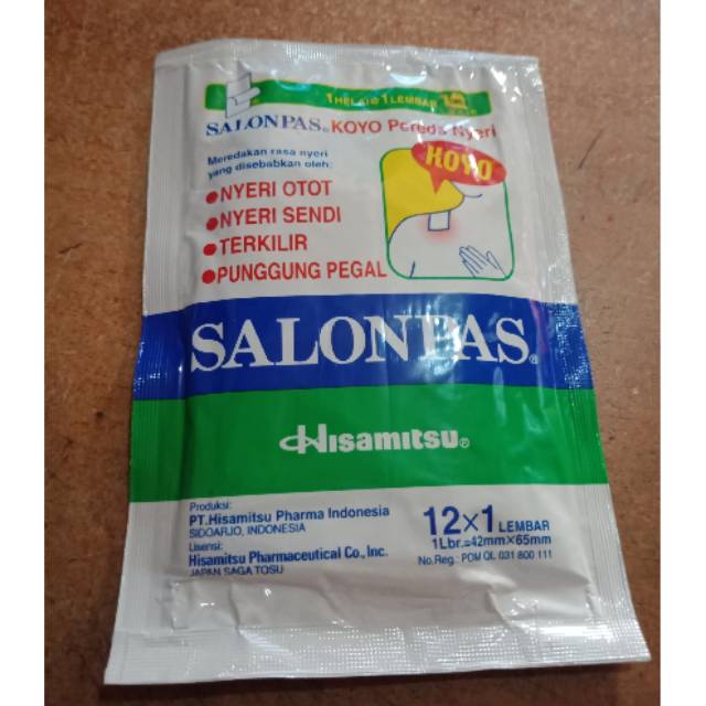 Jual Koyo Salonpas Perlembar isi 12 pcs | Shopee Indonesia
