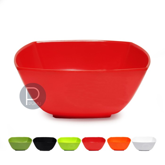 Jual Mangkok Kotak Melamin 7 inch - Mangkok Bakso - Mangkok Sayur ...