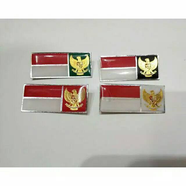 Jual Pin garuda merah putih bijian logam Fiber | Shopee Indonesia