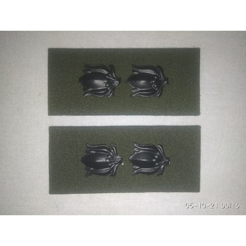 Jual pangkat LETKOL untuk baju PDL TNI 1 Pasang | Shopee Indonesia