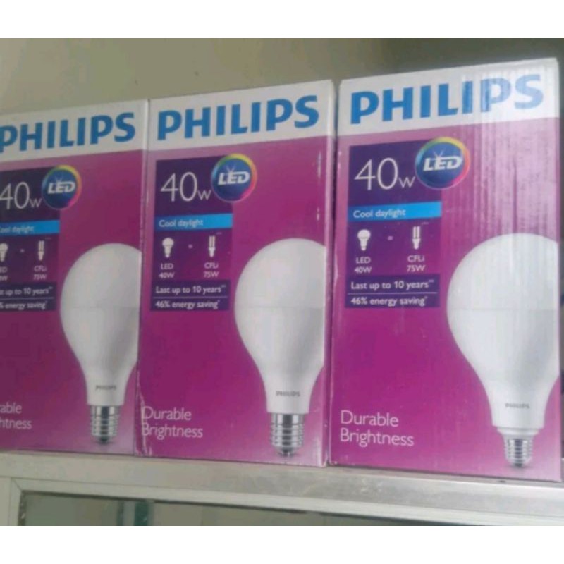 Jual lampu Led philips 40w model lama body super jumbo barang langka ...